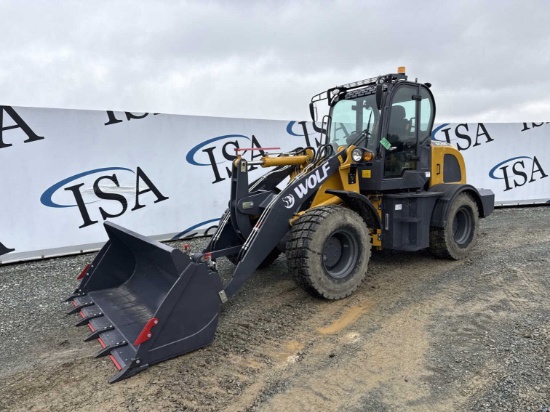 Wolf America Wl200 Wheel Loader | Heavy Construction Equipment Loaders ...
