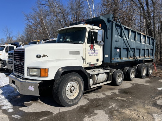 1999 Mack E7-460 Quad Axle Dump Truck | Commercial Trucks Hauling ...