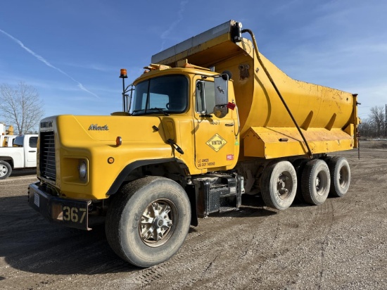 1991 Mack Dm690s Tri Axle Dump Truck | Commercial Trucks Hauling & Transport Trucks Dump Trucks ...
