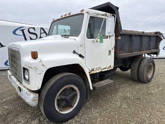 1981 International Single Axle Dump Truck | Commercial Trucks Hauling ...