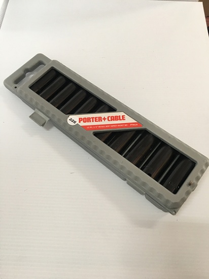 Porta Cable 12 pc 1/2 in. Deep Impact Socket Set | Online Auctions ...