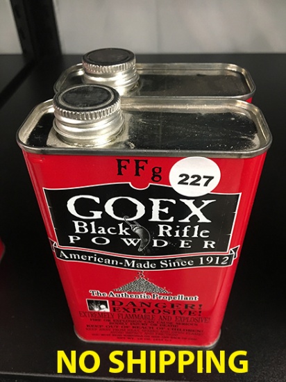 1 lb Black Riffle Powder | Online Auctions | Proxibid