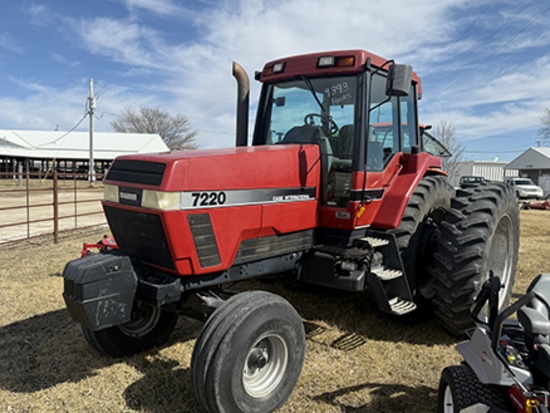 1994 Case-IH 7220 Magnum Cab Tractor, 4393 Hours | Online Auctions ...