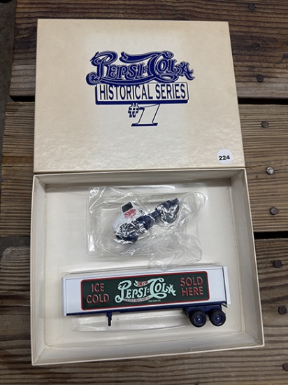 Pepsi Cola Historical Series #1 Truck and Trailer | Art, Antiques ...