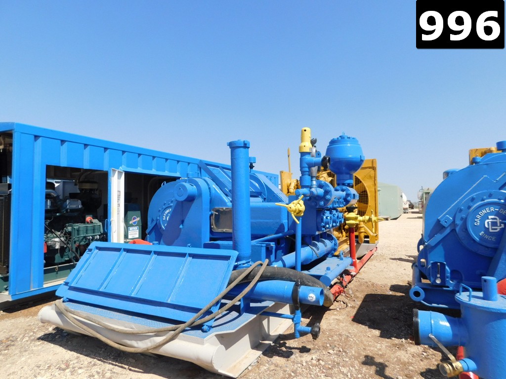 Gardner Denver Triplex Frames GARDNER DENVER 1PE 172 TRIPLEX PUMP