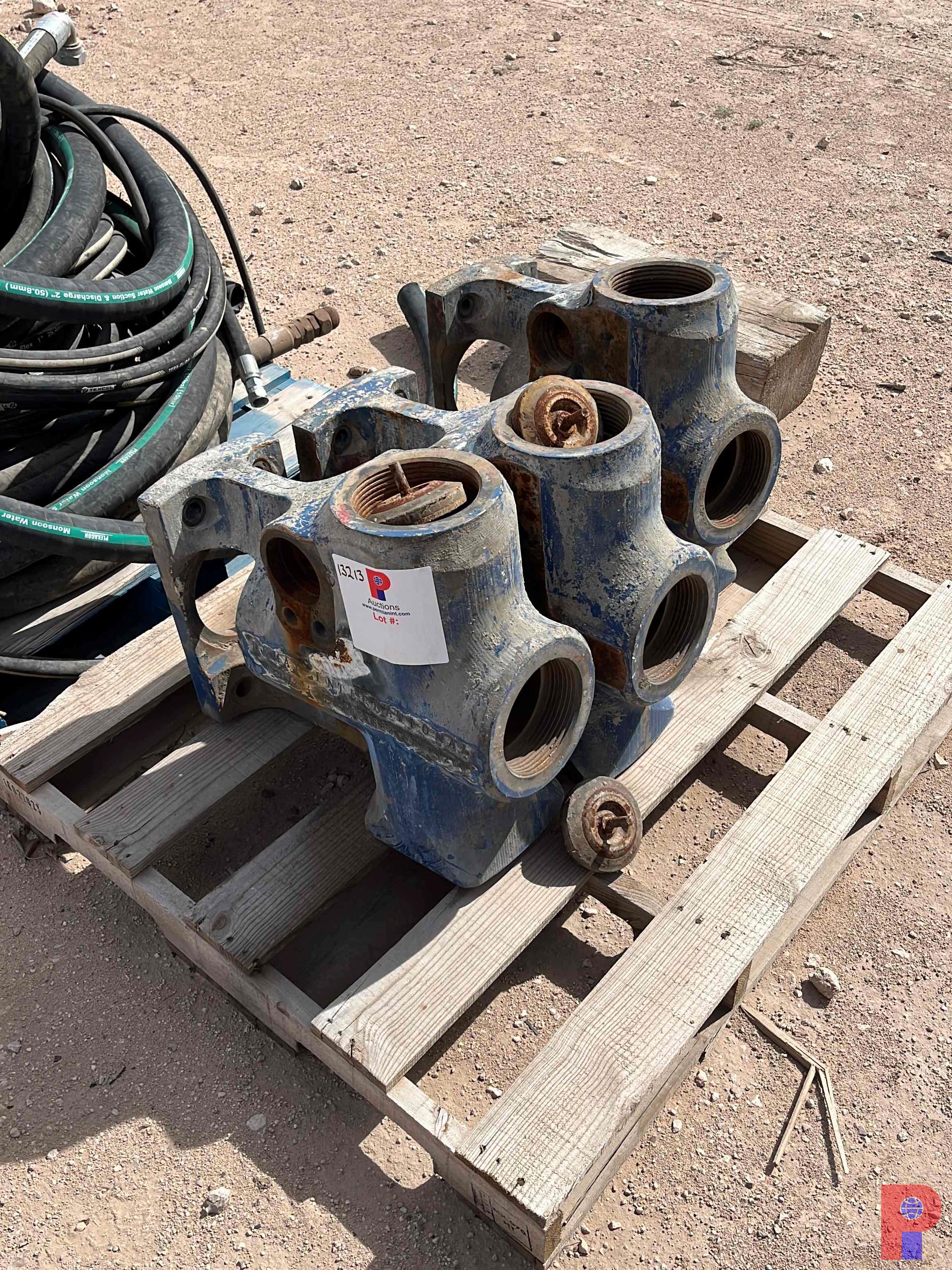 (3) DEMAY INTERNATIONAL 4-1/2" PUMP FLUID ENDS | Proxibid