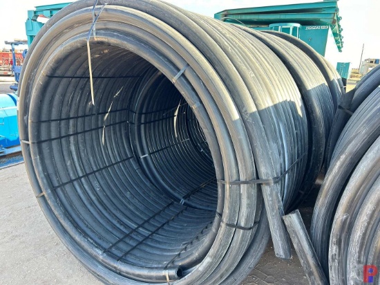 1,000' ROLL 3" SDR 9 POLY PIPE | Heavy Construction Equipment Building ...