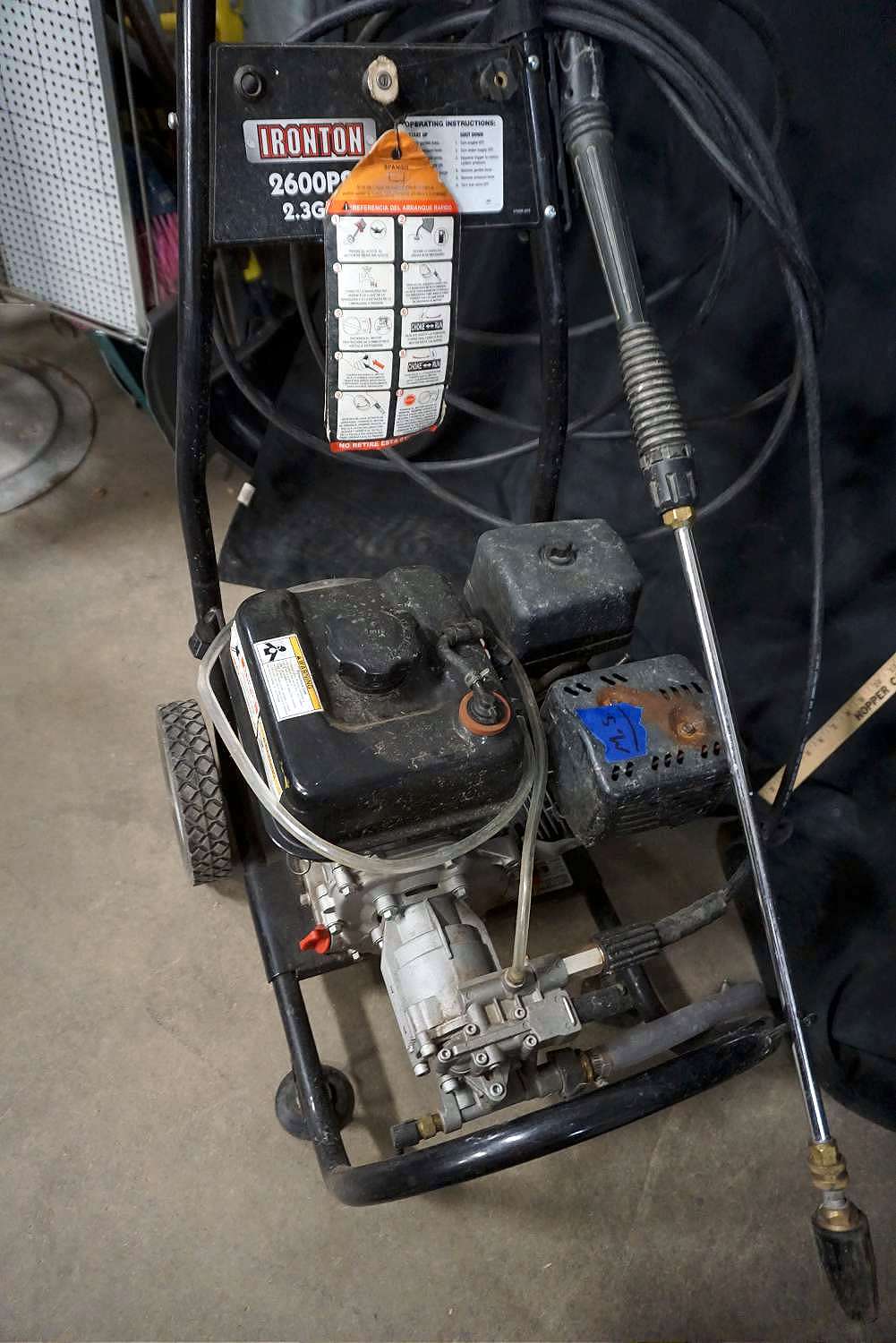 Ironton Pressure Washer 2600 psi WORKS Proxibid
