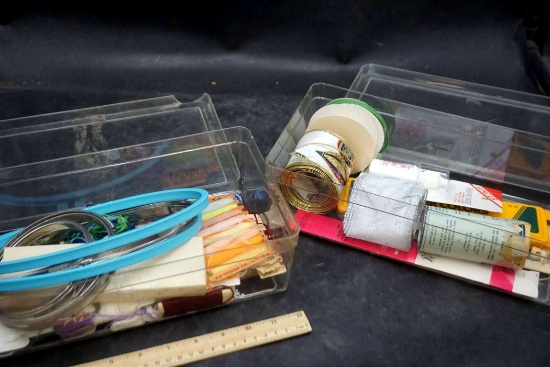 Cases w/ Thread, Ribbon & More | Online Auctions | Proxibid
