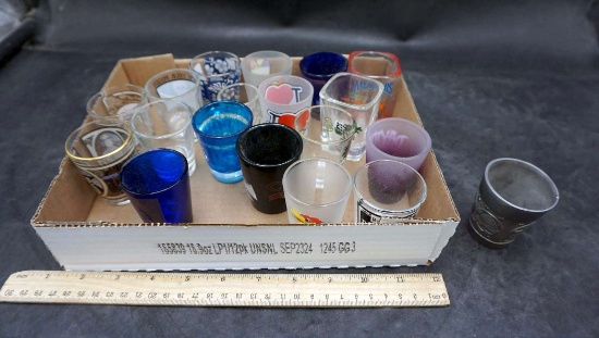 Assorted Shot Glasses | Online Auctions | Proxibid