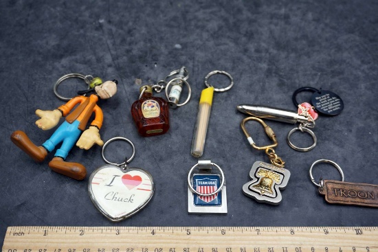 10 - Assorted Keychains | Estate & Personal Property Personal Property ...