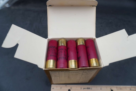 Federal Steel Shot 3" Magnum 12 Ga. Shotgun Shells | Estate & Personal ...