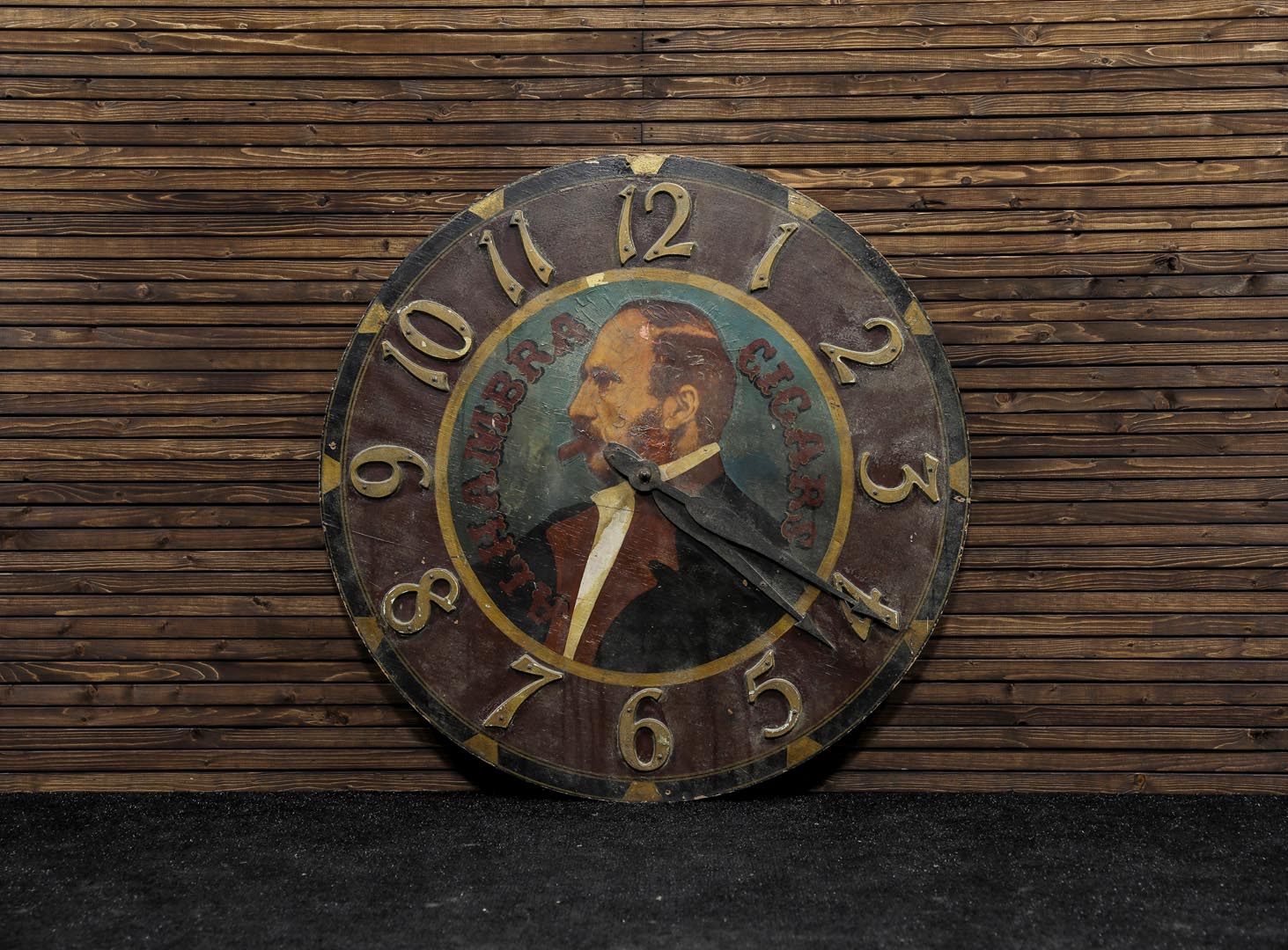Alhambra Cigars Clock Face Sign | Proxibid