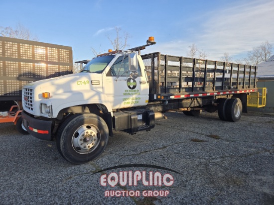 2000 GMC C6500 FLATBED TRUCK | Commercial Trucks Hauling & Transport ...