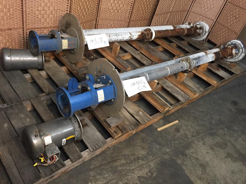 Weil W-2224-13 8ft Vertical Wastewater Pump 5hp | Proxibid