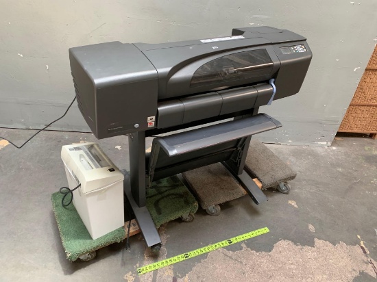 HP DesignJet 800ps 24" Wide Plotter | Online Auctions | Proxibid