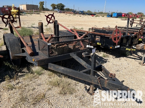 (x) (5-89) 2007 Shopbuilt 10'L T/A BOP Trailer, VI | Heavy Construction ...