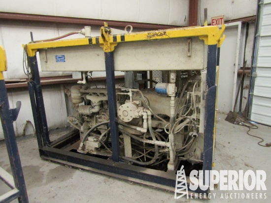 (4-47) Test Unit Pump Skid w/ PARTEC Triplex Pump | Heavy Construction ...