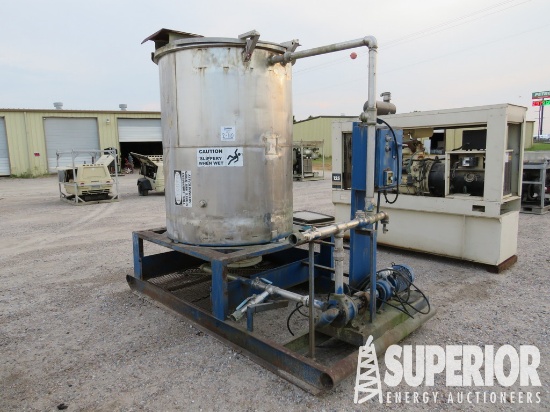 Stainless-Steel Elec Portable Mixing Tank | Heavy Construction ...