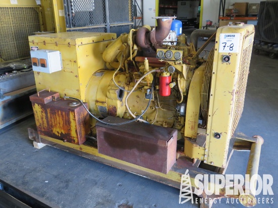 (7-8) CAT 3304 90KW Gen Set (248 Hours) | Industrial Machinery ...
