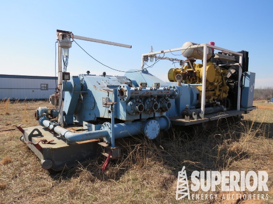 (9-1) WEATHERFORD MP-10 1000HP Triplex Mud Pump, S | Heavy Construction ...