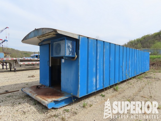 10'W x 40'L Crimped Steel 2-Room Change House | Heavy Construction ...