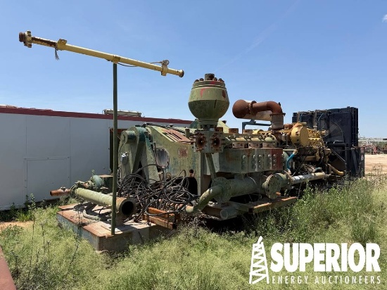 (2-4) WEATHERFORD MP-1600 1600HP Triplex Mud Pump, | Heavy Construction ...