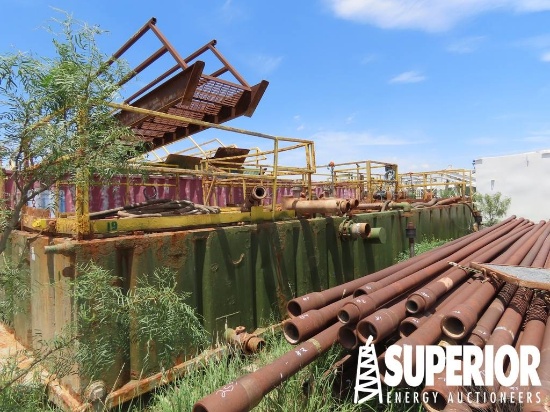 (R19-14) 4'H x 12'W x 40'L Crimped Steel Mud Shake | Heavy Construction ...