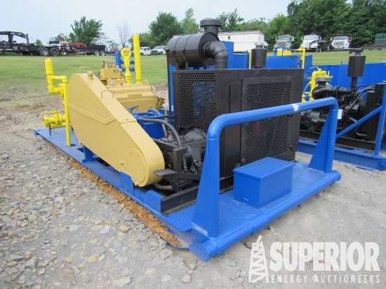 GARDNER DENVER TEE Triplex Mud Pump, p/b CUMMINS 6... | Heavy ...