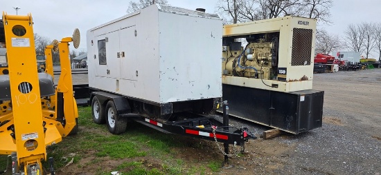 Cat 200KW Generator On Trailer (RUNS) | Online Auctions | Proxibid