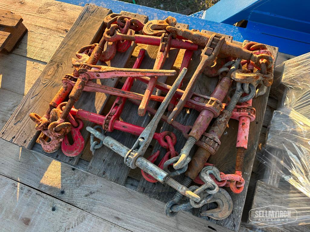 (10) Ratchet type Chain Binders / Boomers | Proxibid