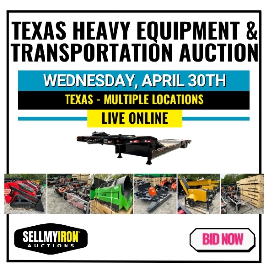 Sell My Iron Auction Catalog - Texas Heavy Equipment & Transportation ...