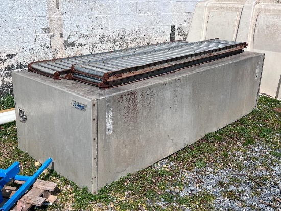 Aluminum Box W/ Steel Package Rollers | Commercial Trucks Truck ...