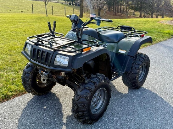 2009 Artic Cat 500 4wd Four Wheeler - 1,700 miles - Good Condition ...