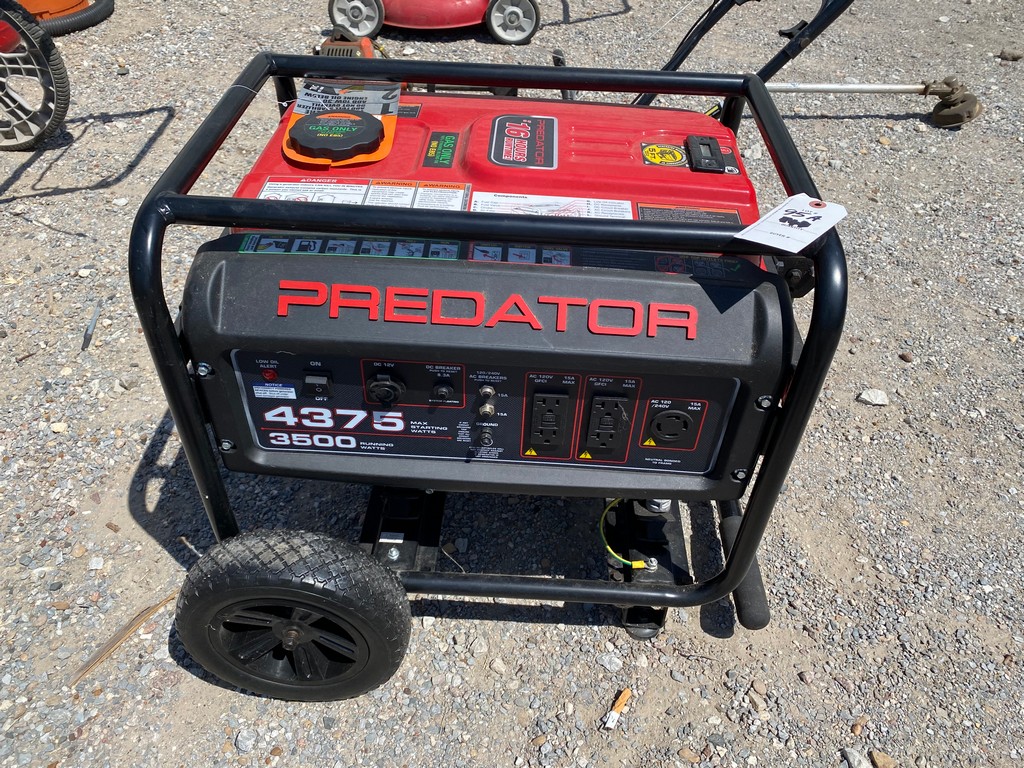 New Predator 3500 Watt Generator | Proxibid