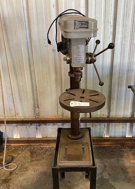 Old Drill Press Vertical