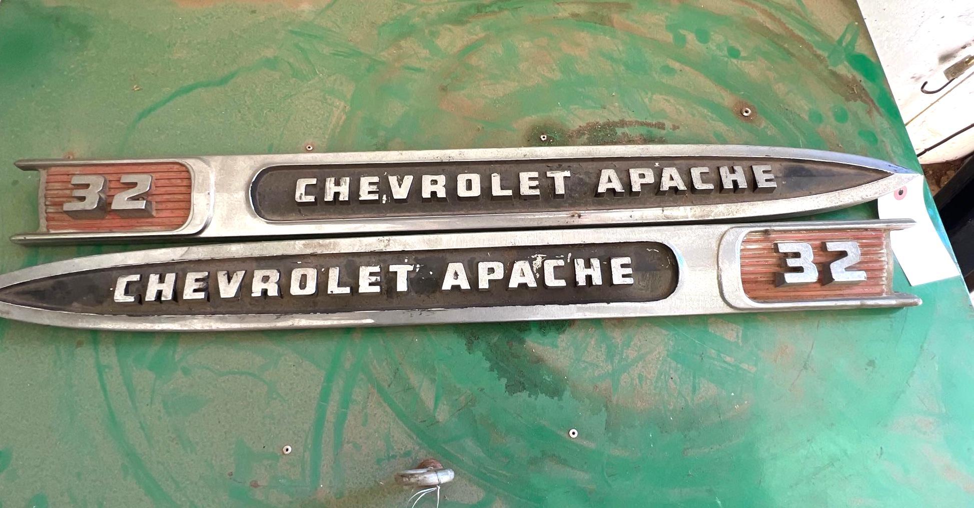 Emblems for Chevrolet Apache | Proxibid