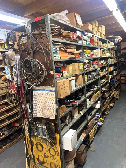 Shelf and Contents of Misc. Classic Vehicle Parts | Collector Cars ...