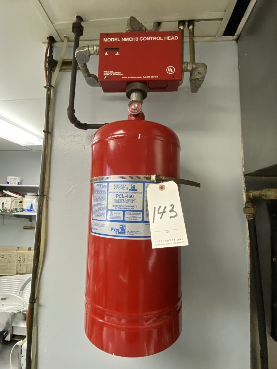 PYRO-CHEM FIRE SUPPRESSION SYSTEM MOD. PCL-460 | Proxibid