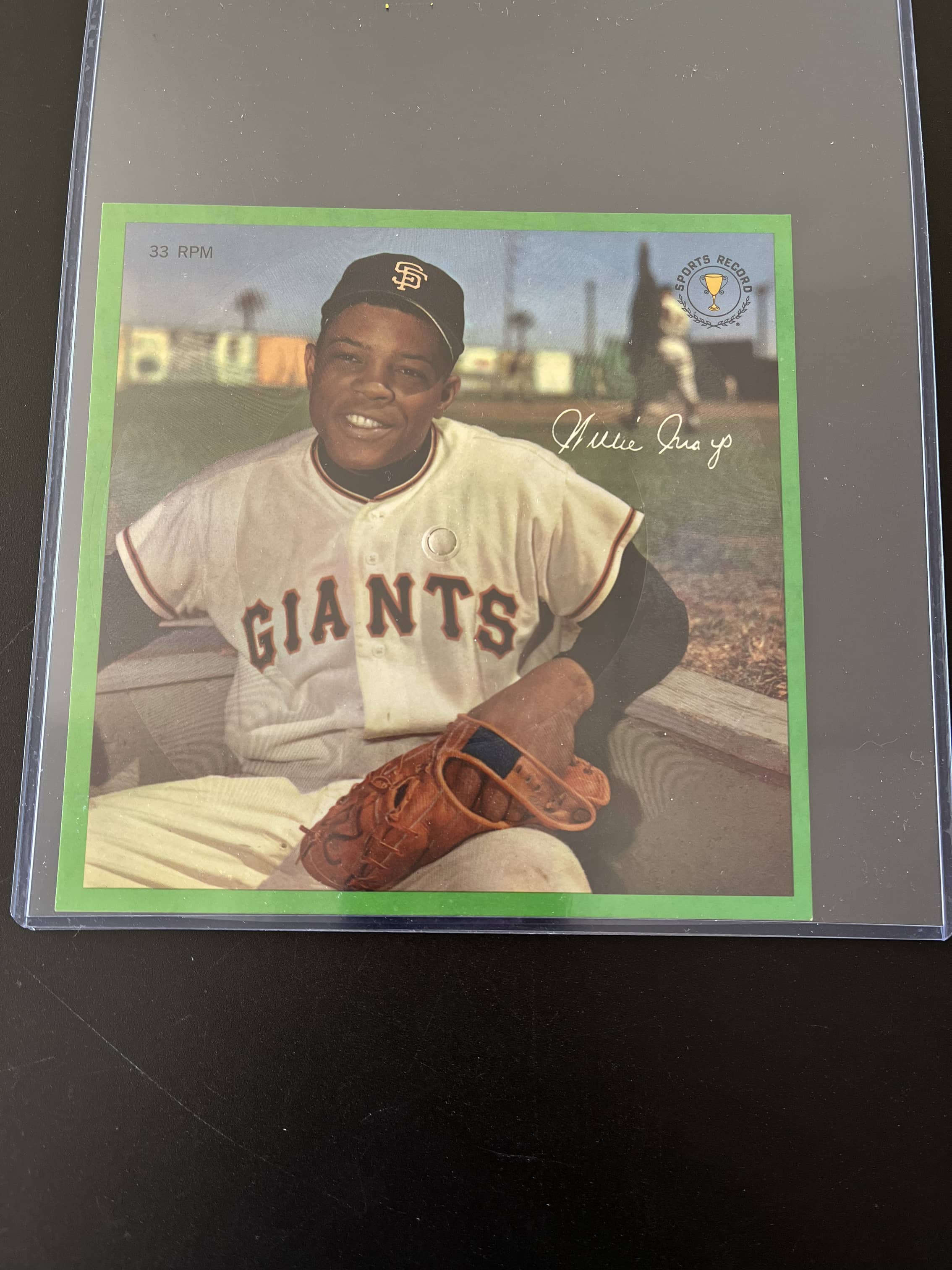 Original Willie Mays Jr 33 RPM Unused Record with | Proxibid