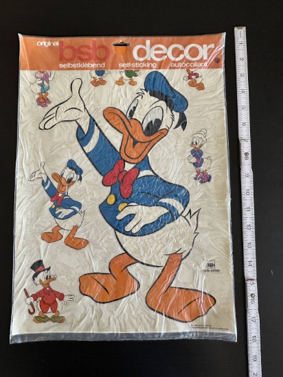 Original Vintage BSB Decor Car Stickers Featuring Donald Duck LARGE ...