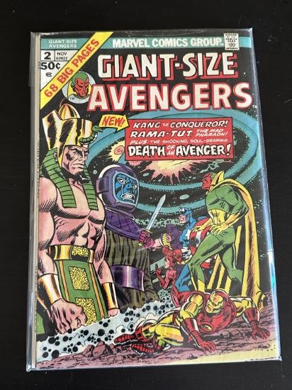 Giant-Size Avengers Marvel Comics #2 Bronze Age 1974 Key Mantis ...