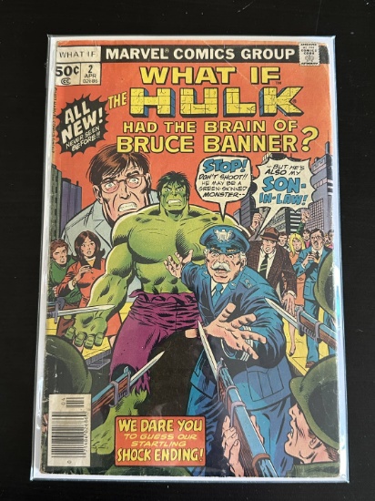 What if The Hulk had the brain of Bruce Banner Marvel Comics #2 Bronze ...