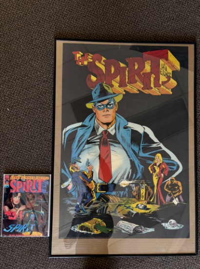Will Eisner The Spirit Poster & #16 Warren Magazine 1976 Poster has a ...