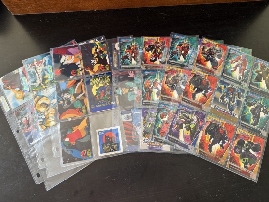 50 Collectible Cards Transformers Armada The Adventures of Batman ...