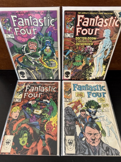 4 Fantastic Four Comics Marvel 75 Cent Comics Bronze Age She-Hulk Adolf ...