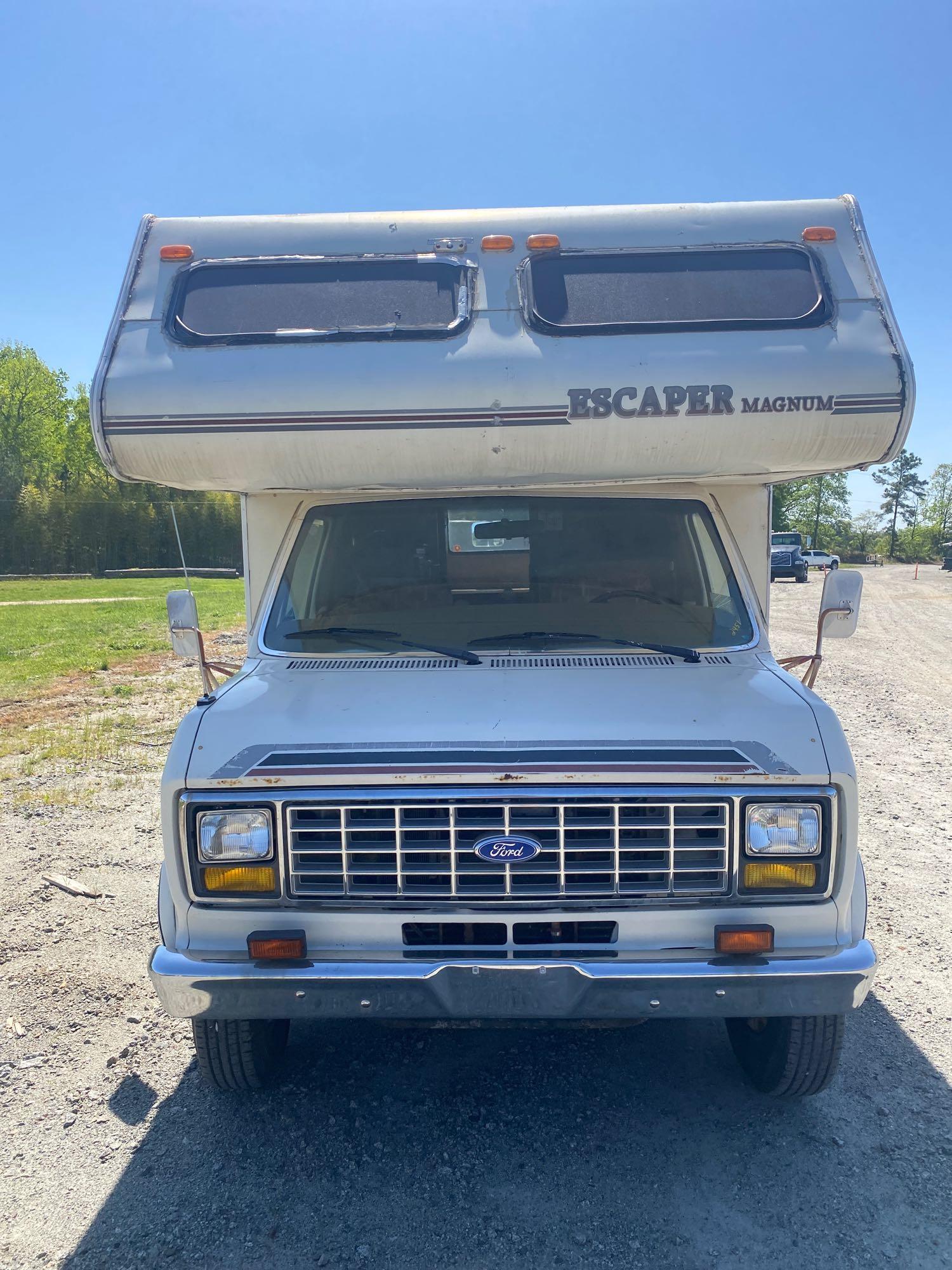 1989 Ford Econoline Camper Van Ford Econoline E150 CLUB WAGON