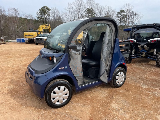 2016 POLARIS GEM e2 LSV/VBV | Cars & Vehicles Utility Vehicles UTV's | Online Auctions | Proxibid