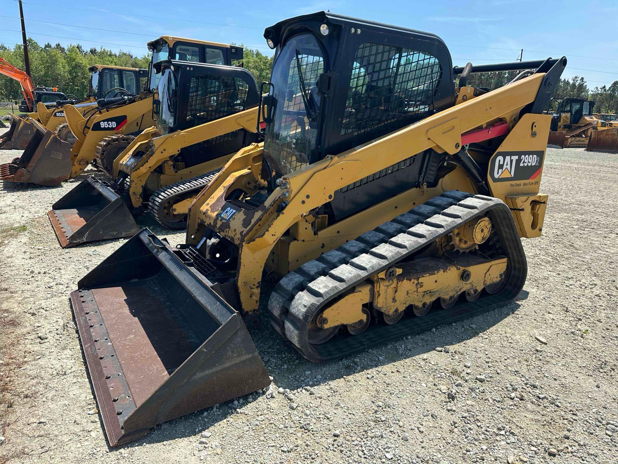 2017 CATERPILLAR 299D2 XPS HIGH FLOW CRAWLER SKID | Proxibid