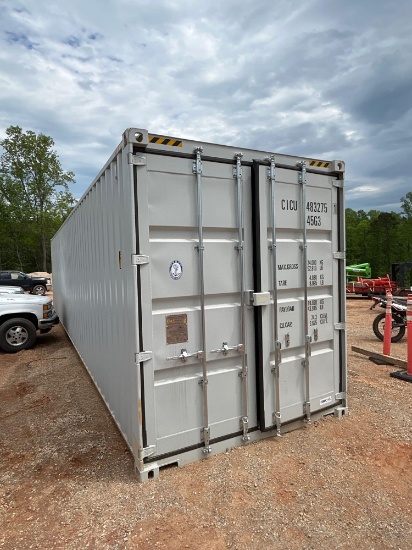 40FT Hi Cube Sea/Storage Container | Heavy Construction Equipment Light ...